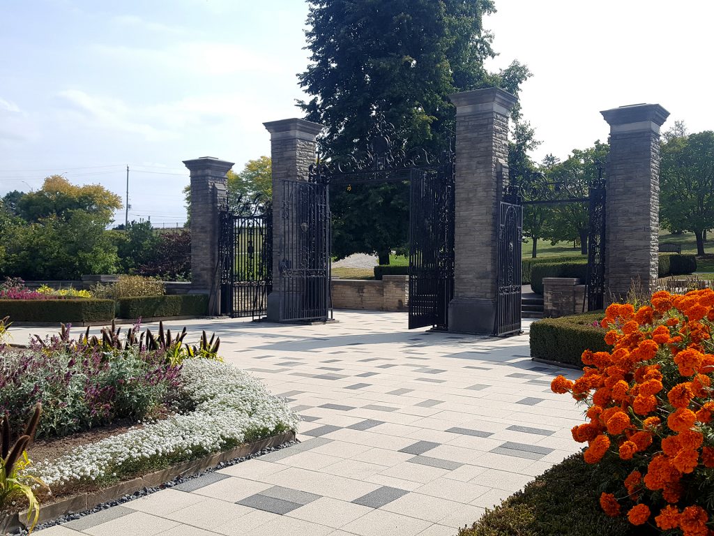 Permeable Pavers in Scented Garden - Royal Botanical Gardens